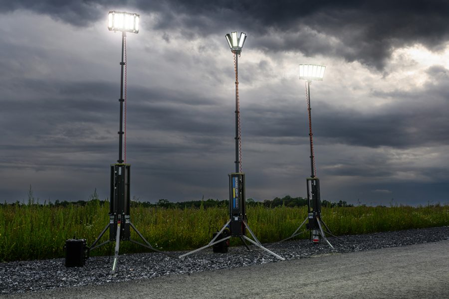 Mobile LED-Lichtmasten der nächsten Generation - Feuerwehr Fachjournal